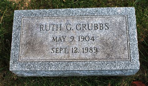 Ruth Gasaway Grubbs 1904 1989 Find A Grave Memorial