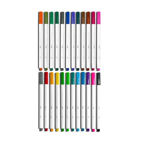 Seriously Fine Tip Markers Set Of 24
