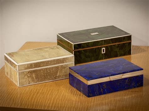 Home Boxes Art Deco Lapis Lazuli Box Betjemann And Sons