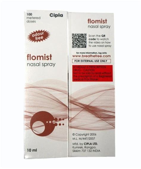 Flomist Nasal Spray At ₹ 350 Bottle Flomist F Nasal Spray In New