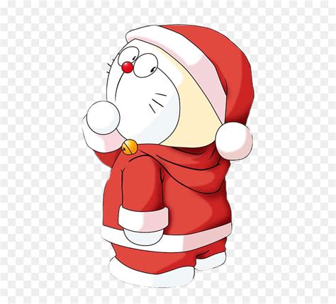 Doraemon In Christmas Png Download Free At Gpng Net