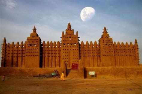 La Ciudad De Djenné En Malí Y Su Gran Mezquita