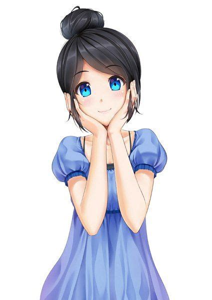 Anime Girl Bun