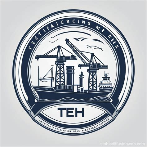 Tech Driven Harbor Logo Stable Diffusion Online