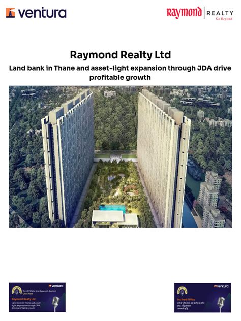 Raymond Realty Thane Land Development Pdf Valuation Finance Mumbai