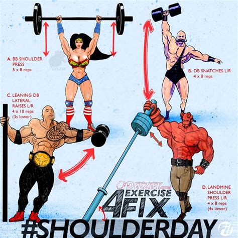 Workout Shoulder Day 101 Shoulder Workout Exercise