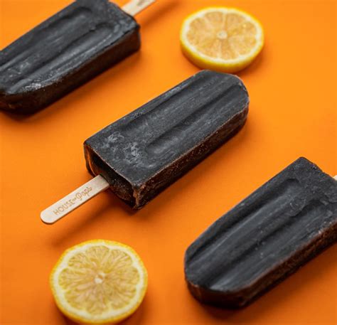 Charcoal Lemonade Plant Based Ice Cream Pops House Of Pops