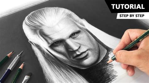 Drawing Matt Smith As Daemon Portrait Tutorial For Beginners Youtube