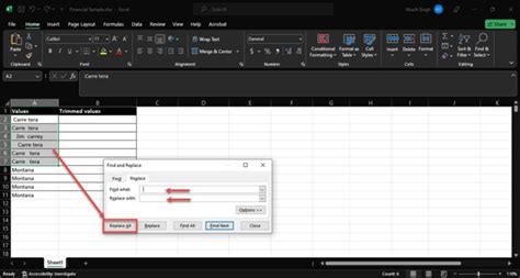 How To Remove Space In Excel