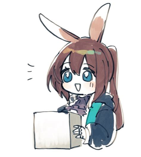 Amiya Arknights Drawn By Seriakntse Danbooru