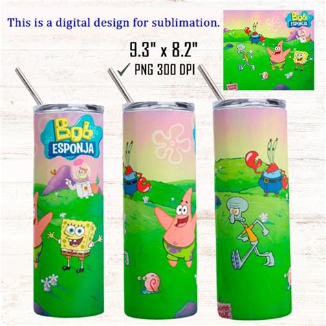 Spongebob Png Sublimation Etsy