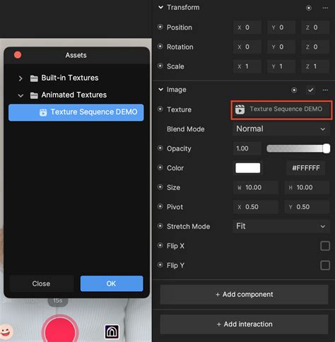 Animated Texture Learn Tiktok Effect House