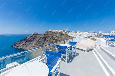 Premium Photo Fira Capital Of Santorini Island And Caldera View