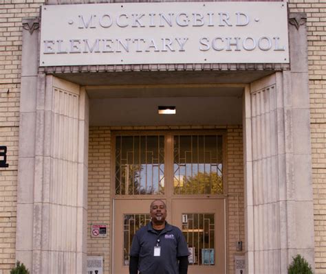 Meet The Mockingbird Elementary Custodian Thats Sweeping The School