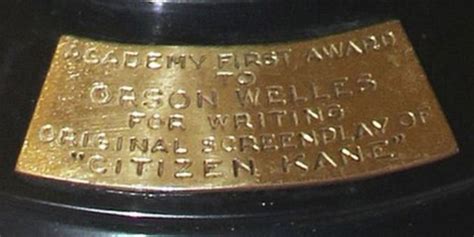 The Tale Of Orson Welless Academy Award
