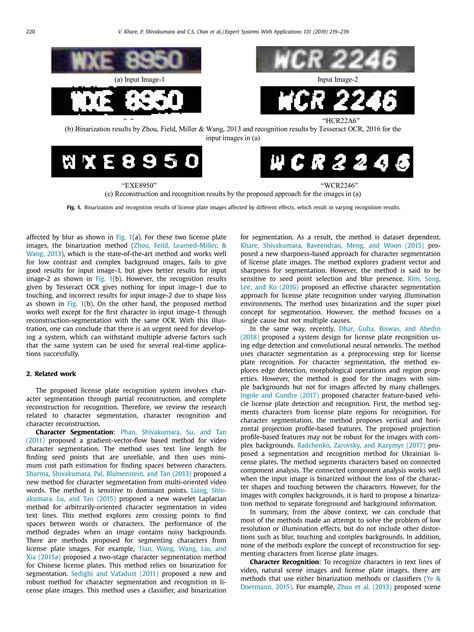 A Novel Character Segmentation Reconstruction Approach For License Plate Recognition Pdf