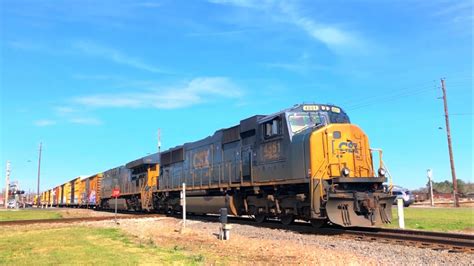 Csx Sd70 Rebuild Leads A488 Youtube