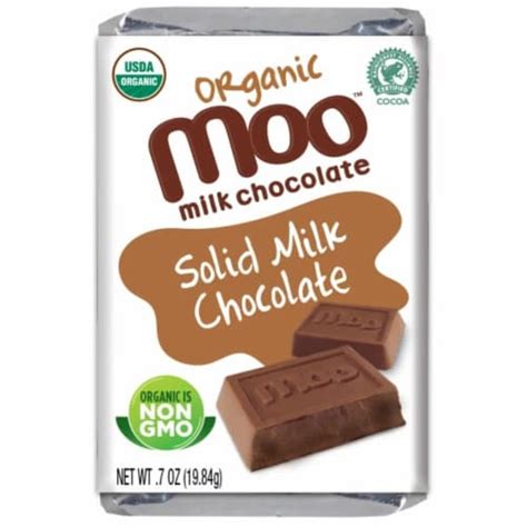 Moo Chocolates Chocolate Mixed Mini Natural Case Of 14 07 Oz 14 Ct 7 Oz Harris Teeter