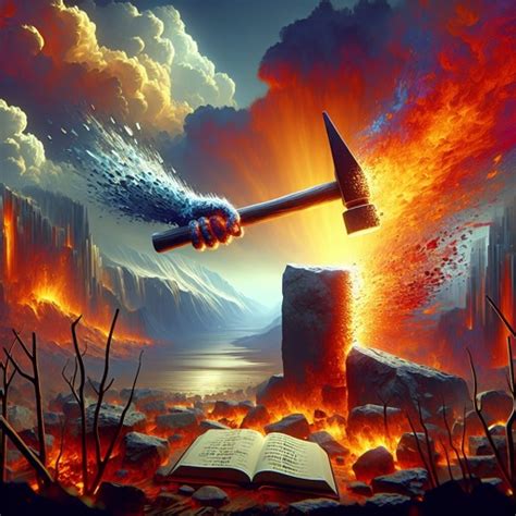 What Does Jeremiah 2329 Mean Bible Art