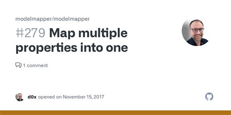 Map Multiple Properties Into One Issue Modelmapper Modelmapper GitHub
