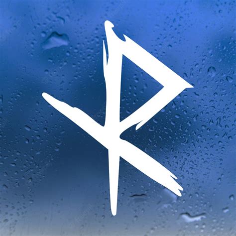 Safe Travels Bind Rune Vinyl Decal Viking Norse Symbol Bindrune Die Cut Sticker