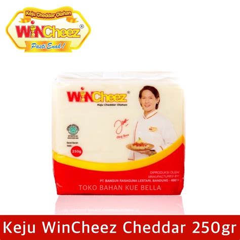 Jual Wincheez 250gr Keju Cheddar Cheese Shopee Indonesia
