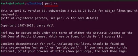 How To Install Perl On Ubuntu Ultahost Knowledge Base