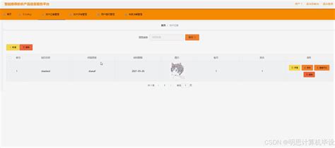 Springboot毕设 智能推荐的农产品信息服务平台 程序论文 Csdn博客
