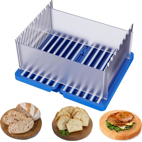 Stainless Steel Bread Slicer Foldable Food Meat Slicer Up