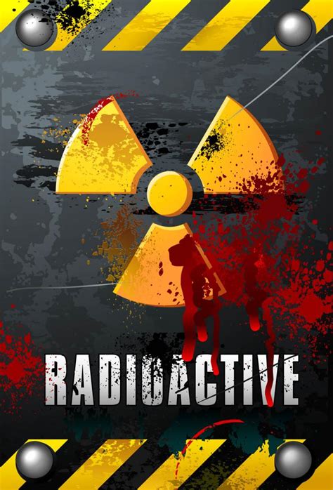 Nuclear Warning Signs 3189 Free Eps Download 4 Vector