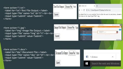 Html Form Controls Pdf