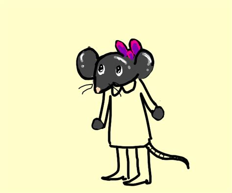 Emo Minnie Mouse Drawception