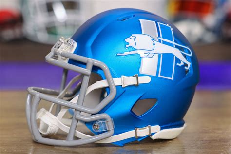 Detroit Lions Riddell Speed Mini Helmet Alternate Green Gridiron Inc