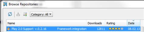 Playframework Add Play 20 To Intellij Stack Overflow