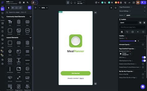 Flutterflow 基于flutter框架的低代码应用开发工具，支持拖拽式界面设计和可视化逻辑编辑，可快速构建跨平台的原生移动应用和网页应用 智趣ai甄选