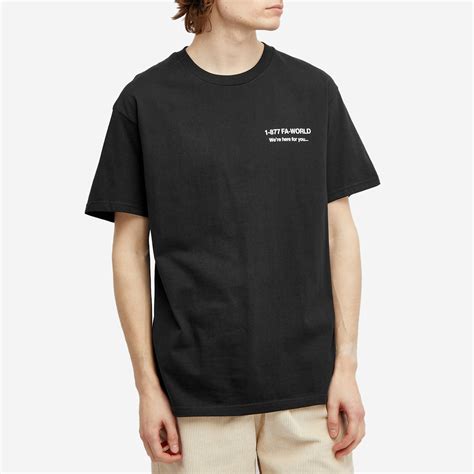 Fucking Awesome Mens Is Your Life A Mess T Shirt In Black Fucking Awesome