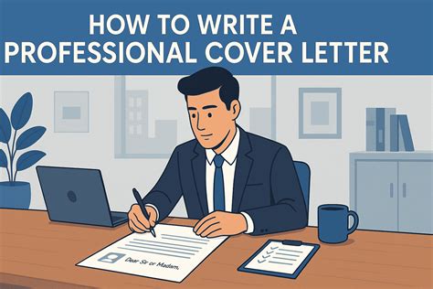 How To Write A Professional Cover Letter