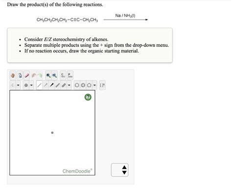 Solved: Draw The Product(s) Of The Following Reactions. 1.... | Chegg.com