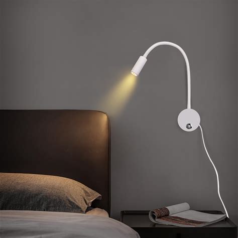 Wall Mounted Bedroom Reading Lights New Modern Simple Led Wall Light