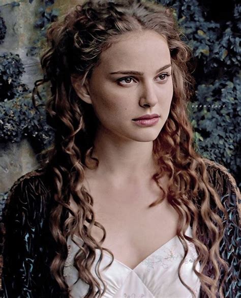 Natalie Portman Curly Hair Star Wars