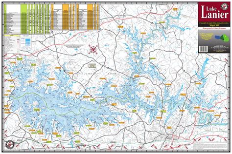 Lake Lanier Map