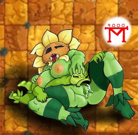 Rule 34 Ahe Gao Big Breasts Dommy Mommy Female Peashooter Pvz