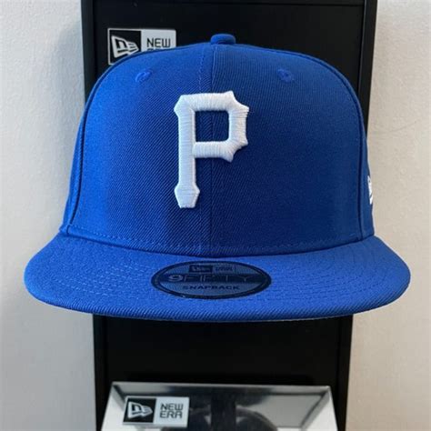 Mlb Pittsburgh Pirates 9fifty Adjustable Snap Back New Era Cap Blue