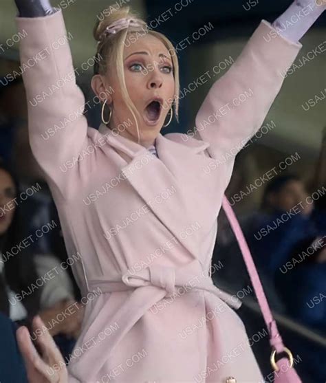 Ted Lasso Season 3 Juno Temple Pink Coat New Women Pink Wool Coat