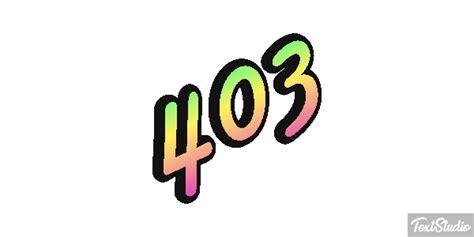 403 Номер Анимированные  дизайны логотипов