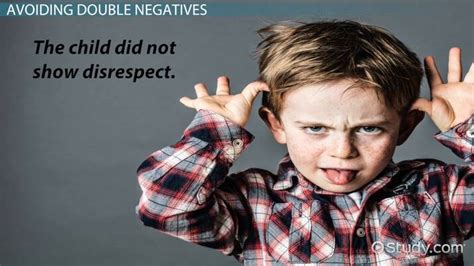Double Negative Definition Sentences And Examples Lesson