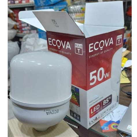 Jual Lampu T Bulb Led Ecova Watt Garansi Tahun Shopee Indonesia