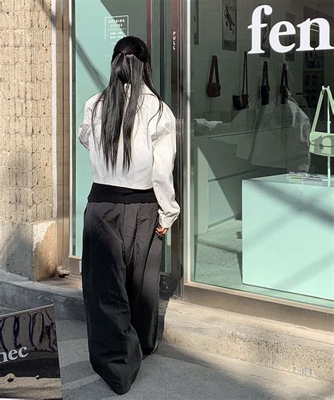 에이제 벌룬핏 밴딩 와이드 팬츠 공용 color