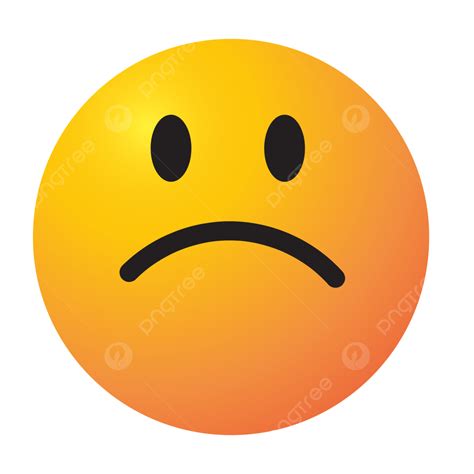 Sad Face Emoticon Png