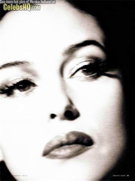 Exclusive Monica Bellucci Vanity Fair See Inside